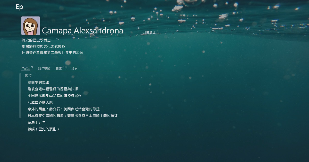 關於 Camapa Alexsandrona